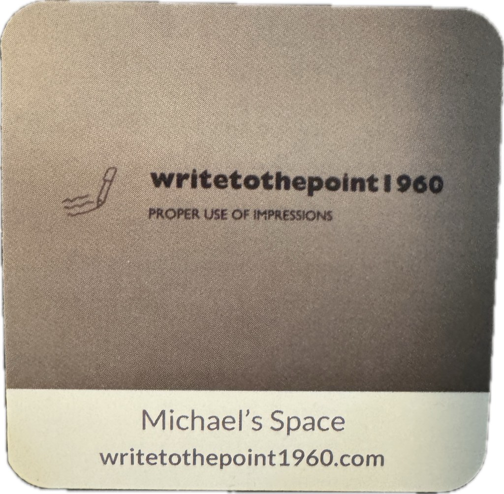 My Business Card - Michael’s Space